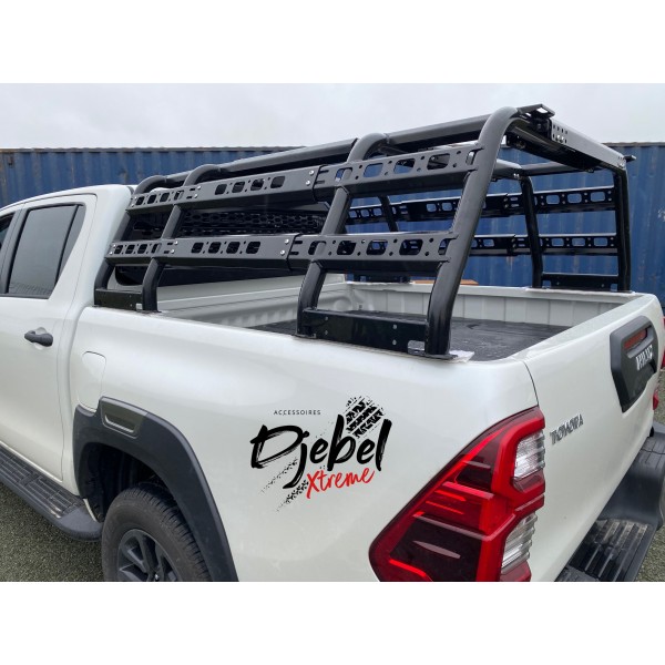 RLC DIFFUSION - Structure de benne DJEBELXtreme acier pick-up double cabine