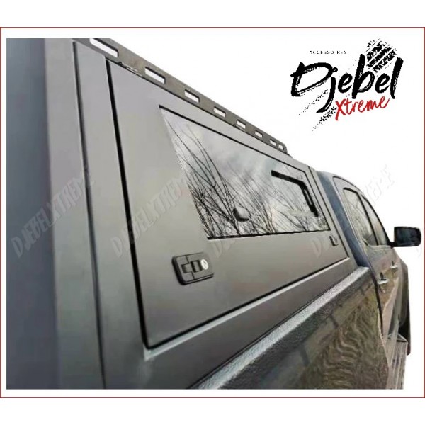 HARD TOP VITRE ACIER DJEBELXTREME - FORD RANGER DOUBLE CABINE