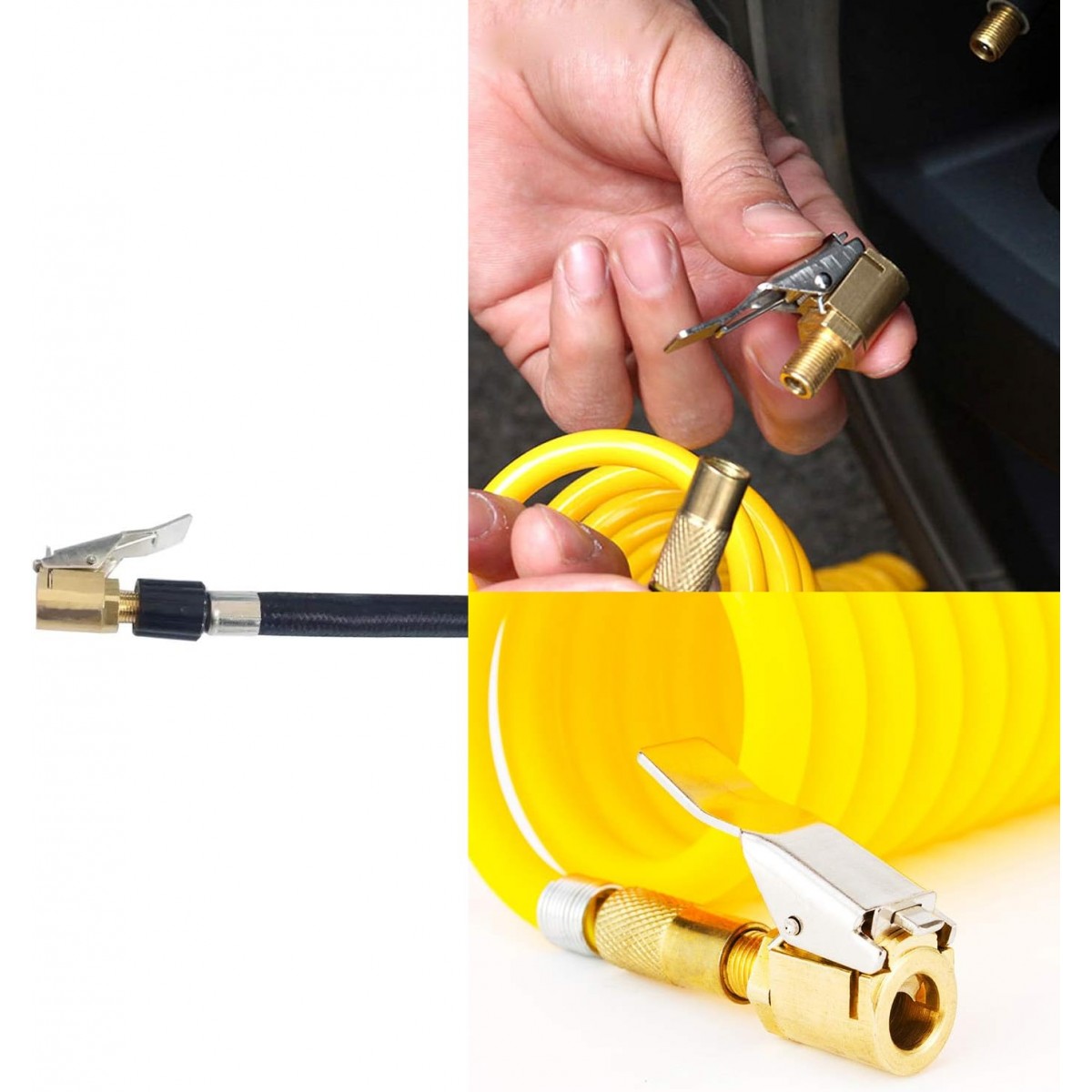 ADAPTATEUR Air Comprimé à Clip 8mm Adaptateur Valve